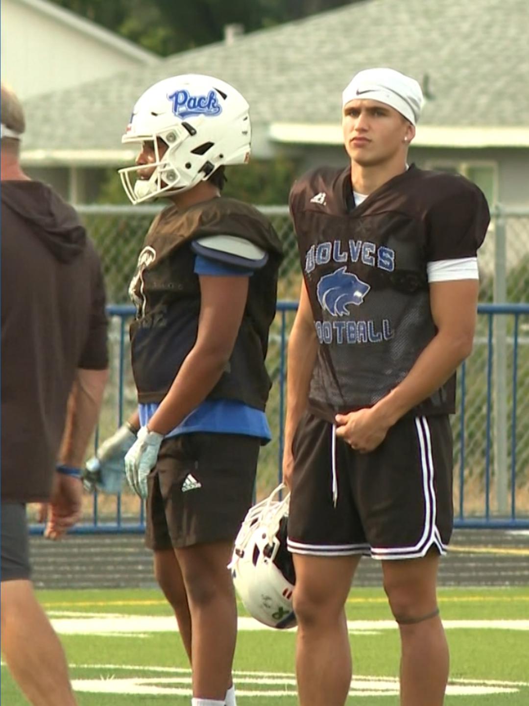 Timberline WR Hudson Lewis breaking out for unbeaten Wolves | ktvb.com