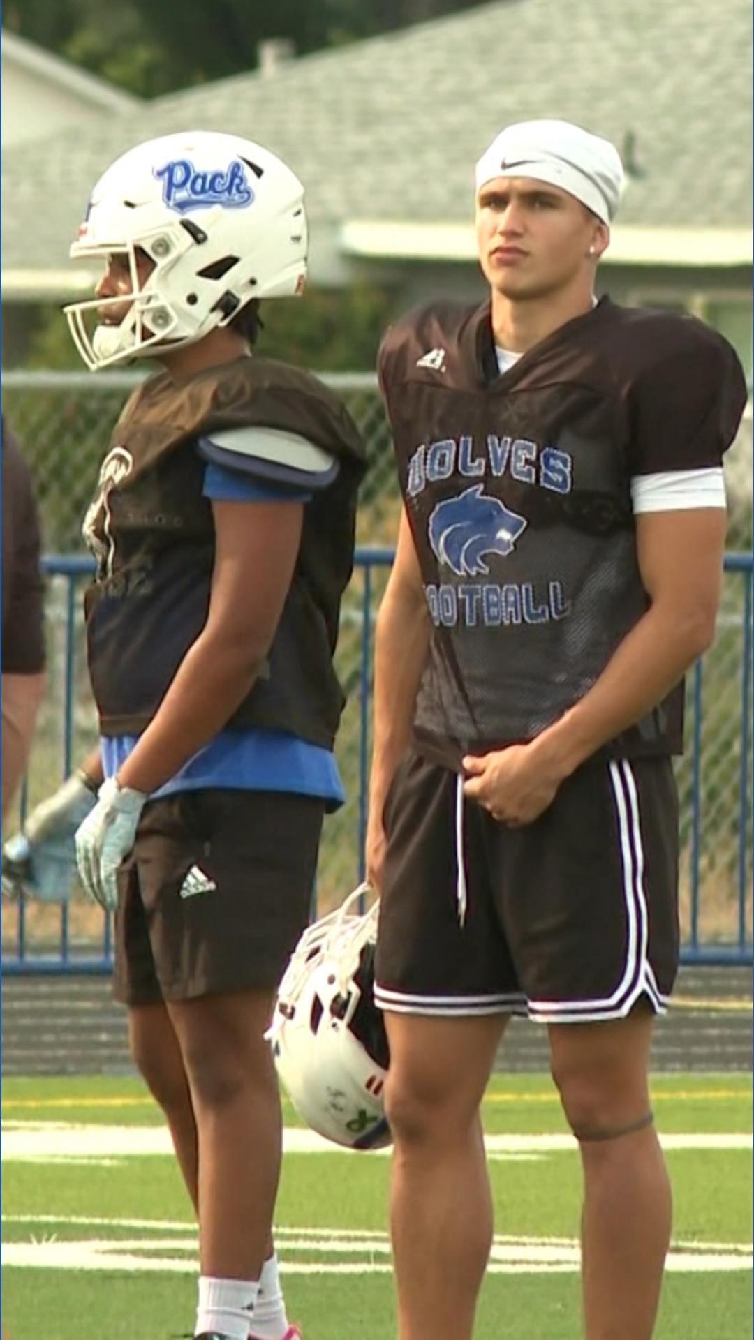 Timberline WR Hudson Lewis breaking out for unbeaten Wolves | ktvb.com
