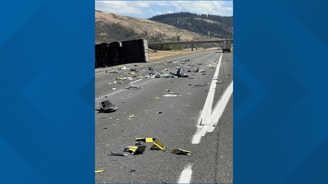 Section of I-84 closed in eastern Oregon due to crash | ktvb.com