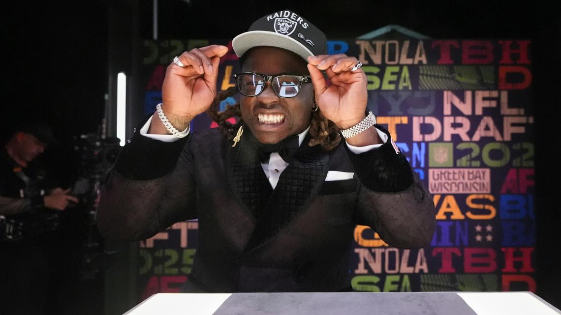 Las Vegas Raiders select Ashton Jeanty with No. 6 pick in NFL Draft | ktvb.com