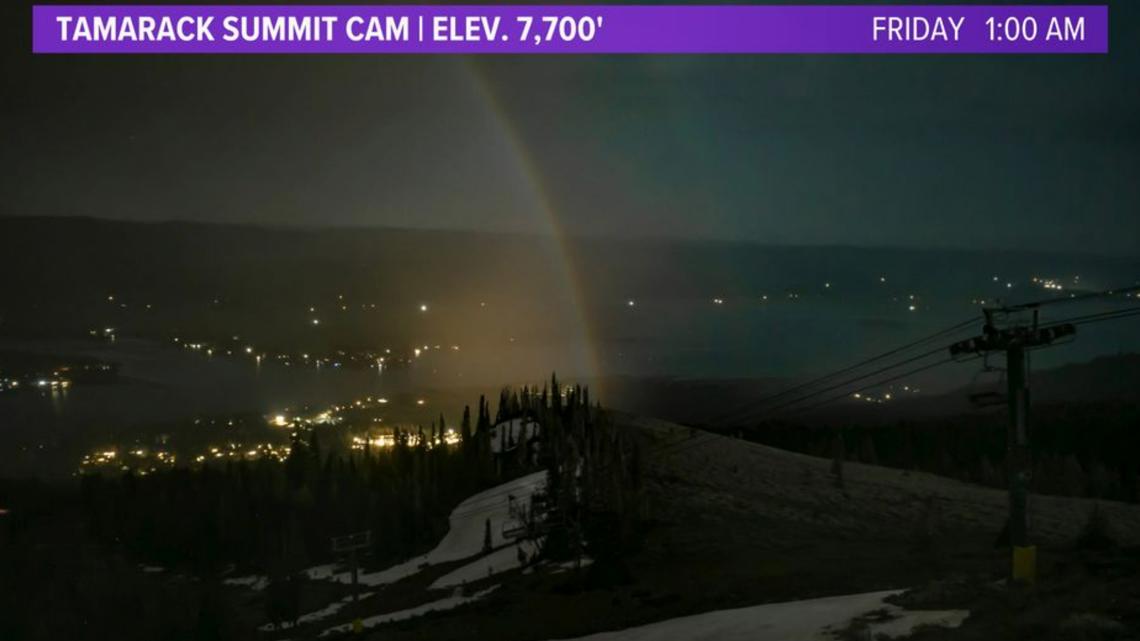 Magical Moonbow seen near Tamarack Resort | ktvb.com