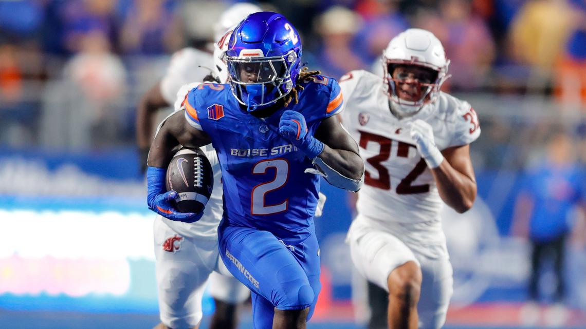 Extended highlights: Boise State rolls past Washington State 45-24 ...