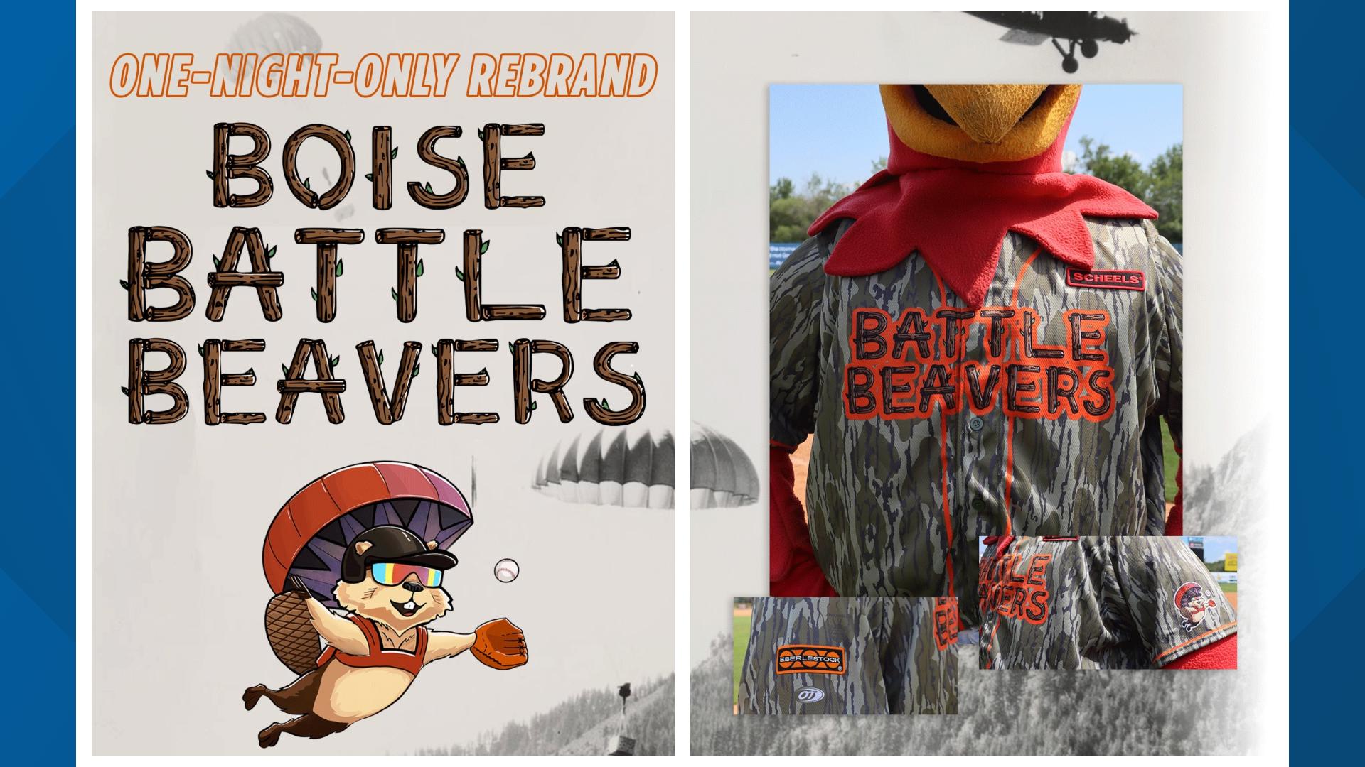 Boise Hawks become Battle Beavers for a night | ktvb.com