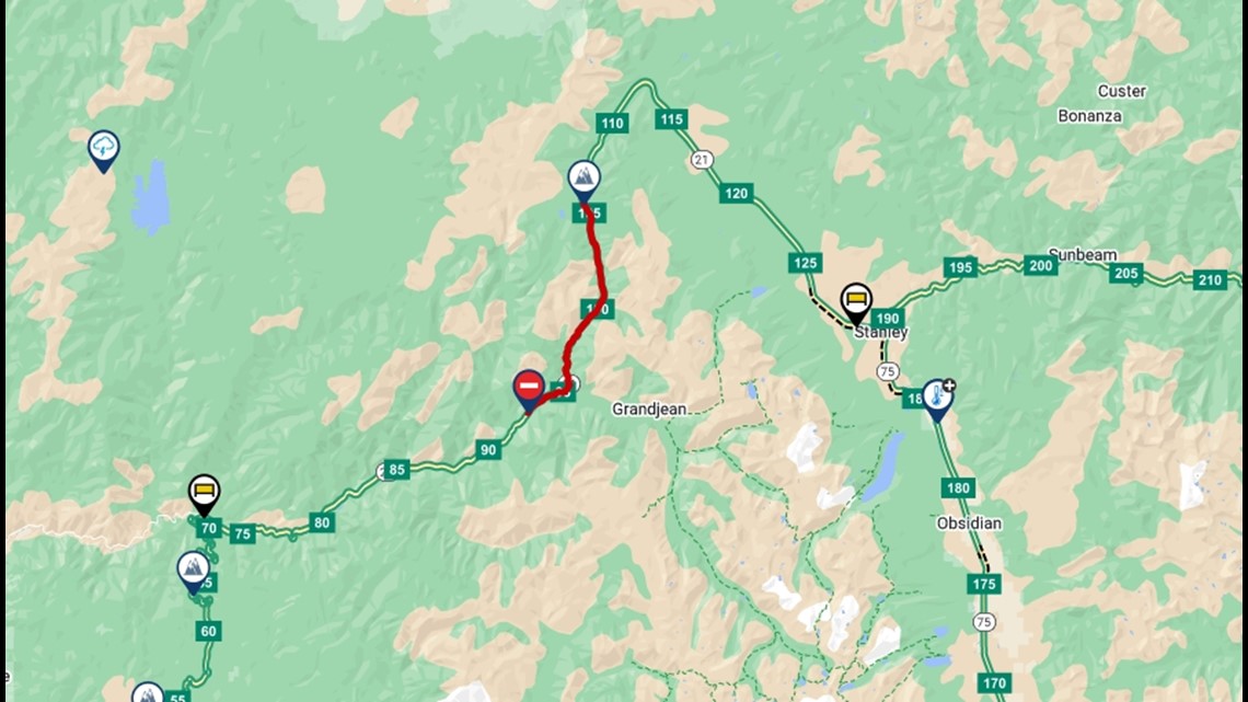State Highway 21 closes at 4 p.m. due to avalanche risk Thursday | ktvb.com