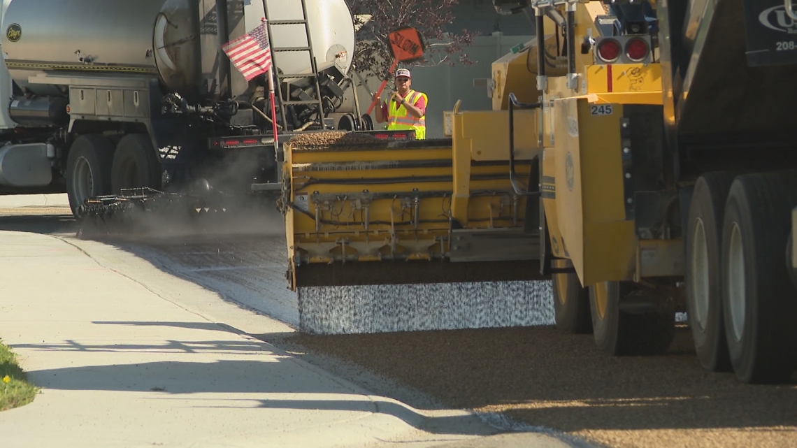 A sure sign of summer, Nampa starts annual chip sealing process | ktvb.com