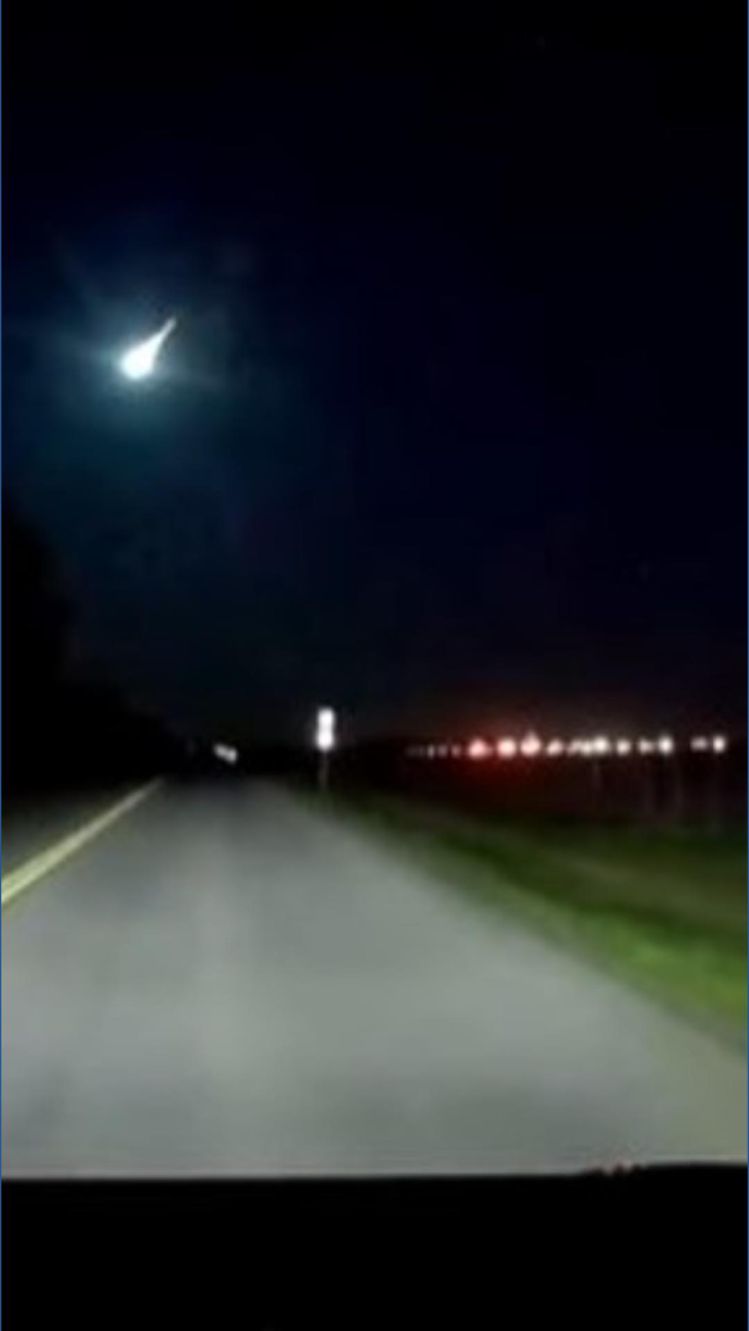 Fiery night spectacle: A dashcam captures meteor over Southern Idaho ...