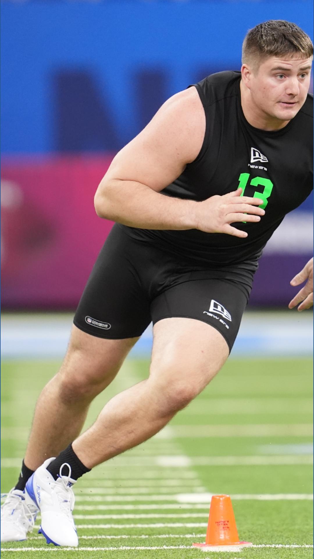 Former Bronco Kage Casey participates in NFL combine | ktvb.com