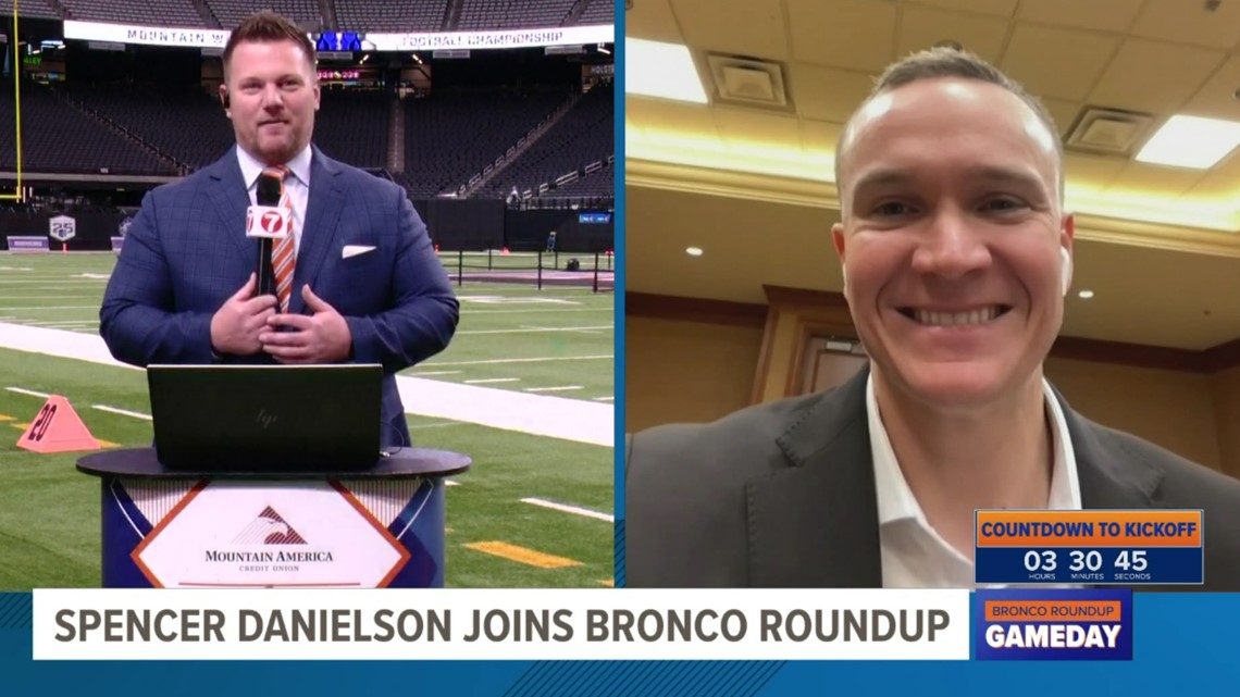 Boise State's Spencer Danielson joins KTVB live ahead of MW ...