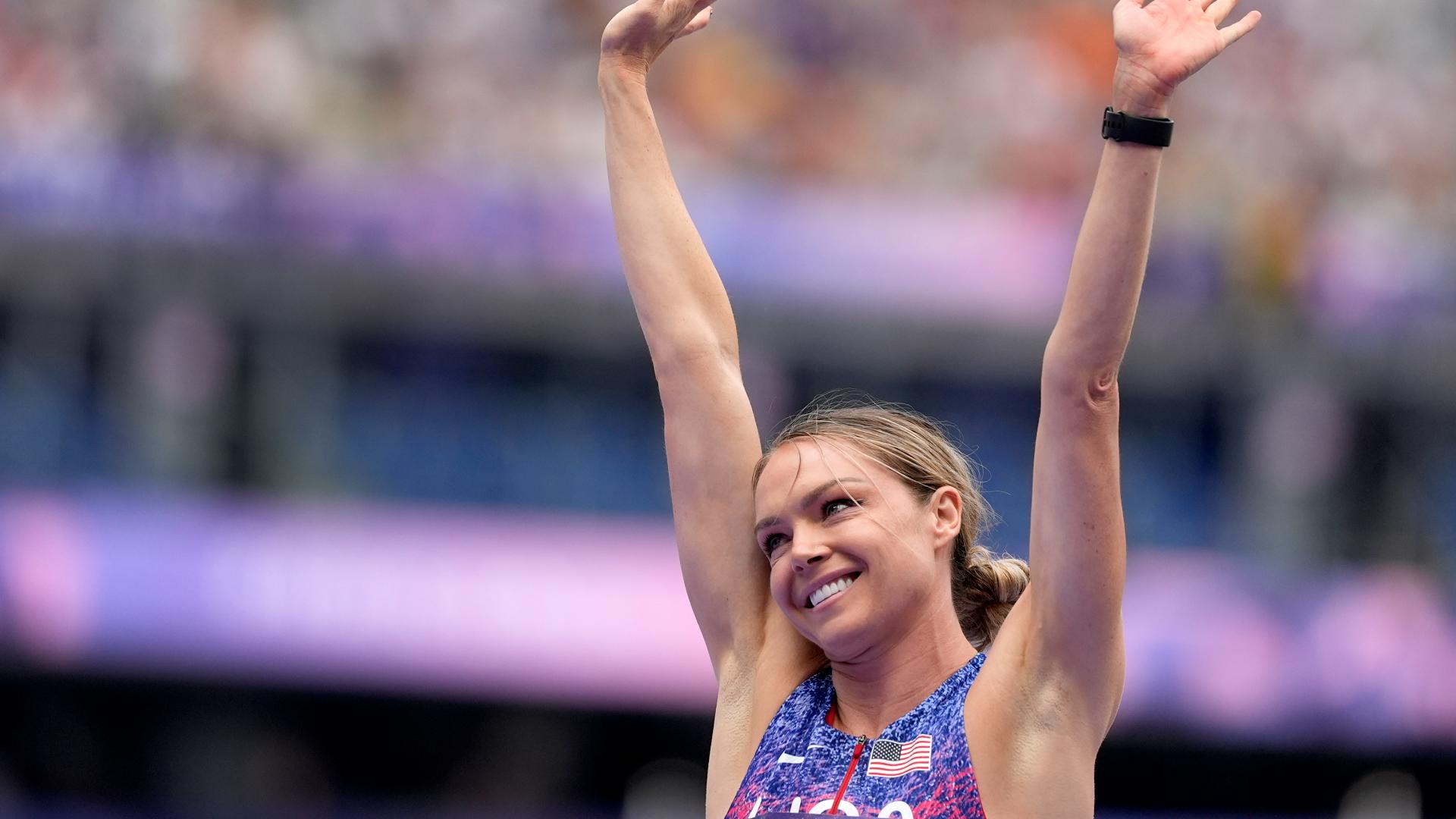 Paris Olympics: How Chari Hawkins finished after high jump hiccup ...