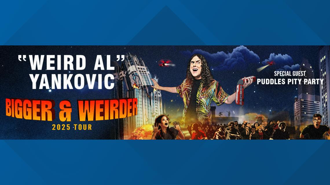 You could ride there on the bus, Weird Al coming to Nampa in 2025 ...