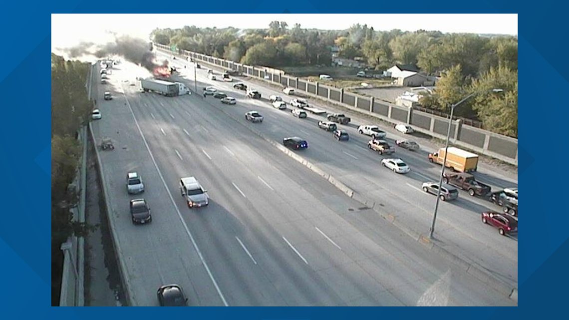 Police: 9 vehicles were involved in I-84 crash in Boise | ktvb.com