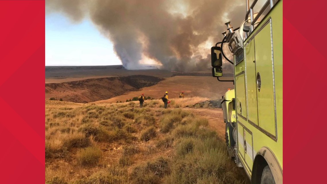 Bureau of Land Management battles massive fires started by lightning ...