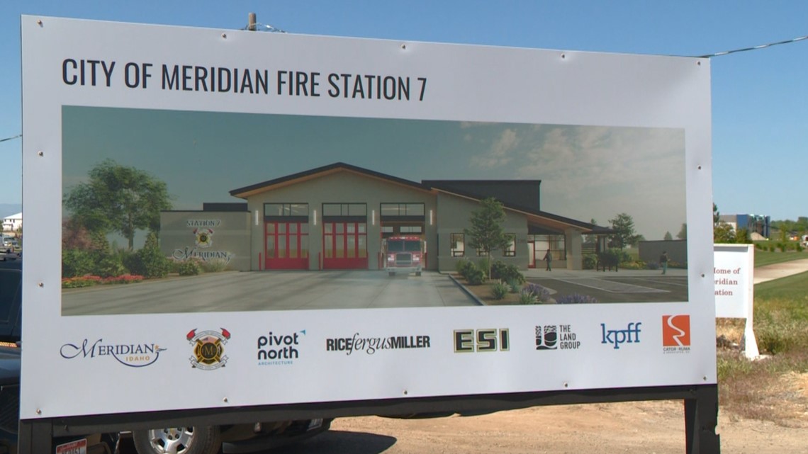 Meridian Fire Department groundbreaking for Fire Station #7 | ktvb.com