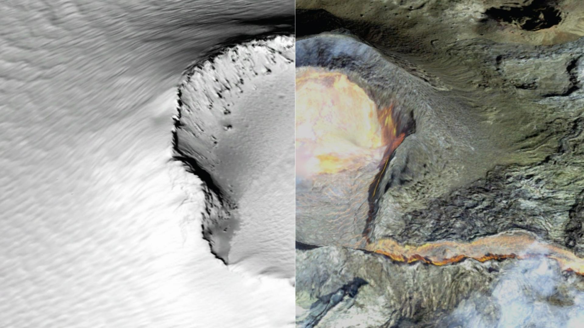 'Good news everyone': Researchers uncover evidence of volcano on Mars ...
