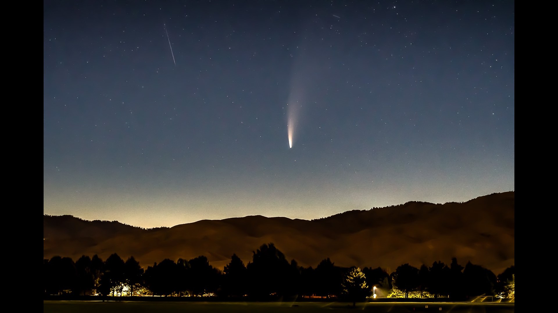 Comet Neowise spotted in the Boise sky | ktvb.com
