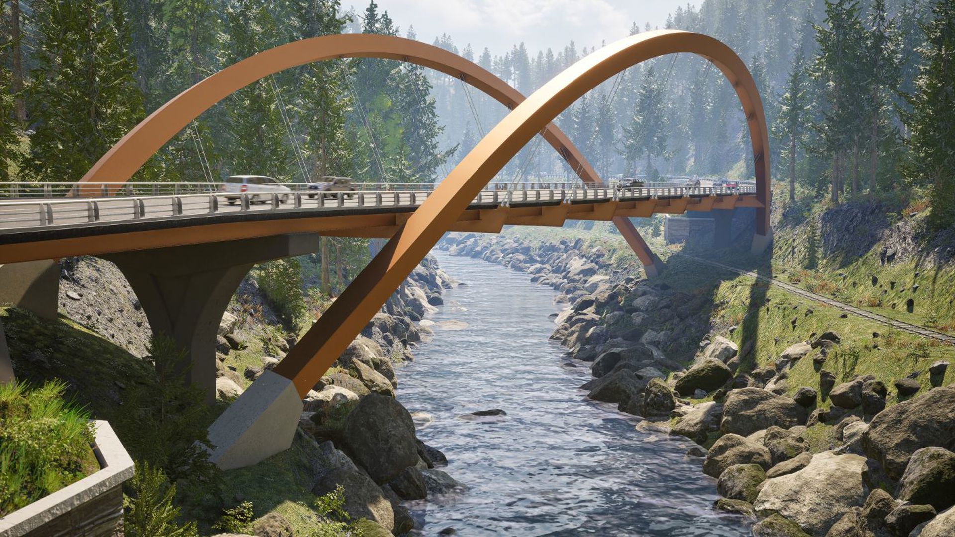 Idaho Transportation Department unveils $65M Rainbow Bridge design ...