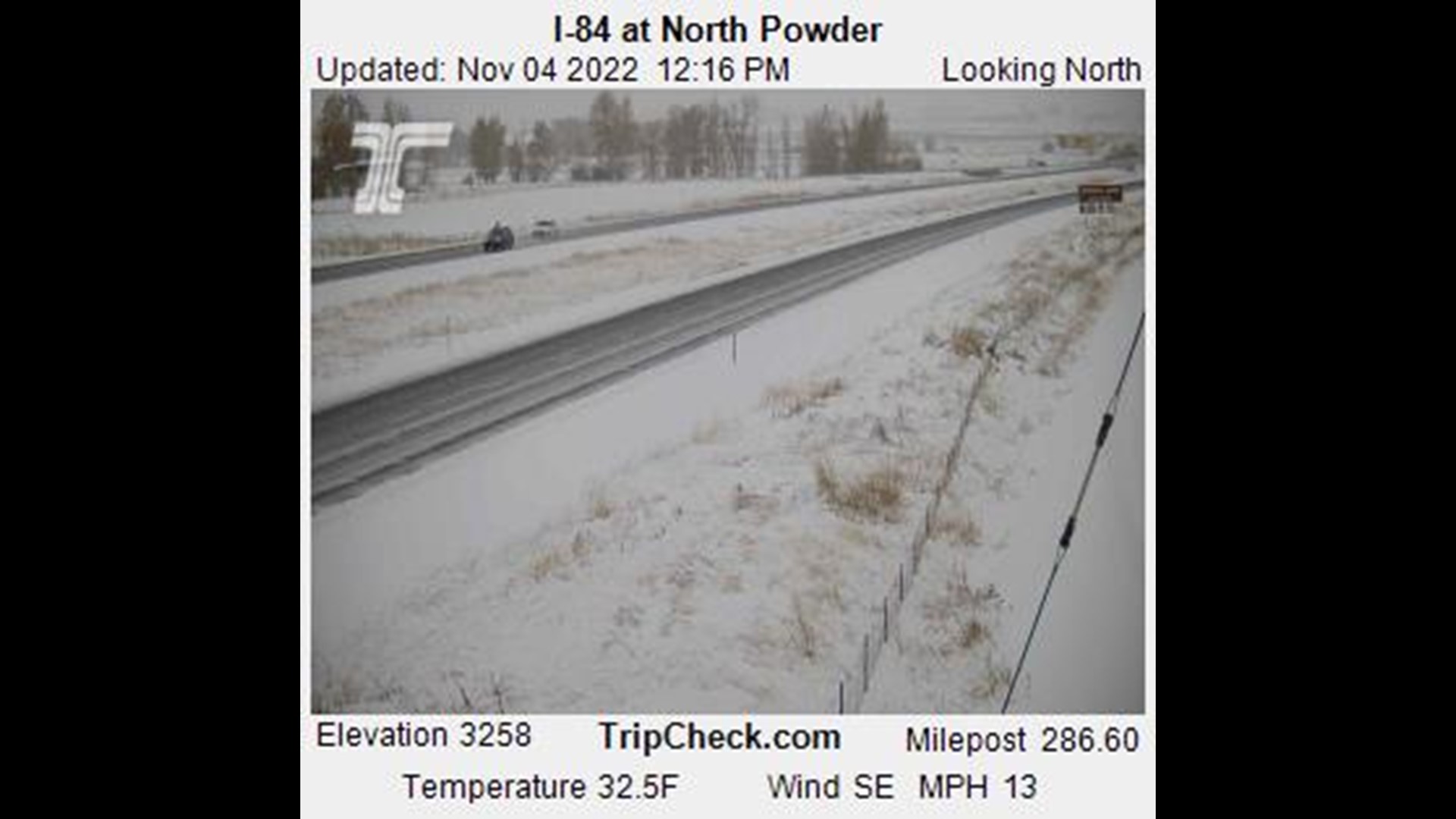 Eastern Oregon highway reopened: I-84 westbound Baker to LaGrande ...