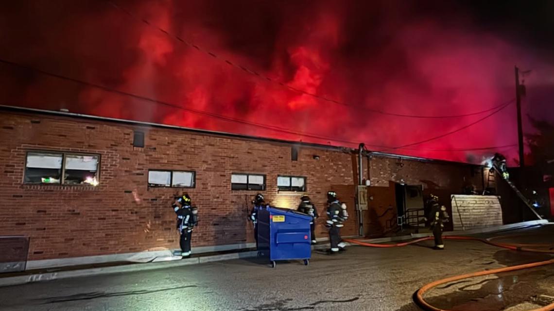 Commercial building fire contained near La Cassia Drive in Boise | ktvb.com
