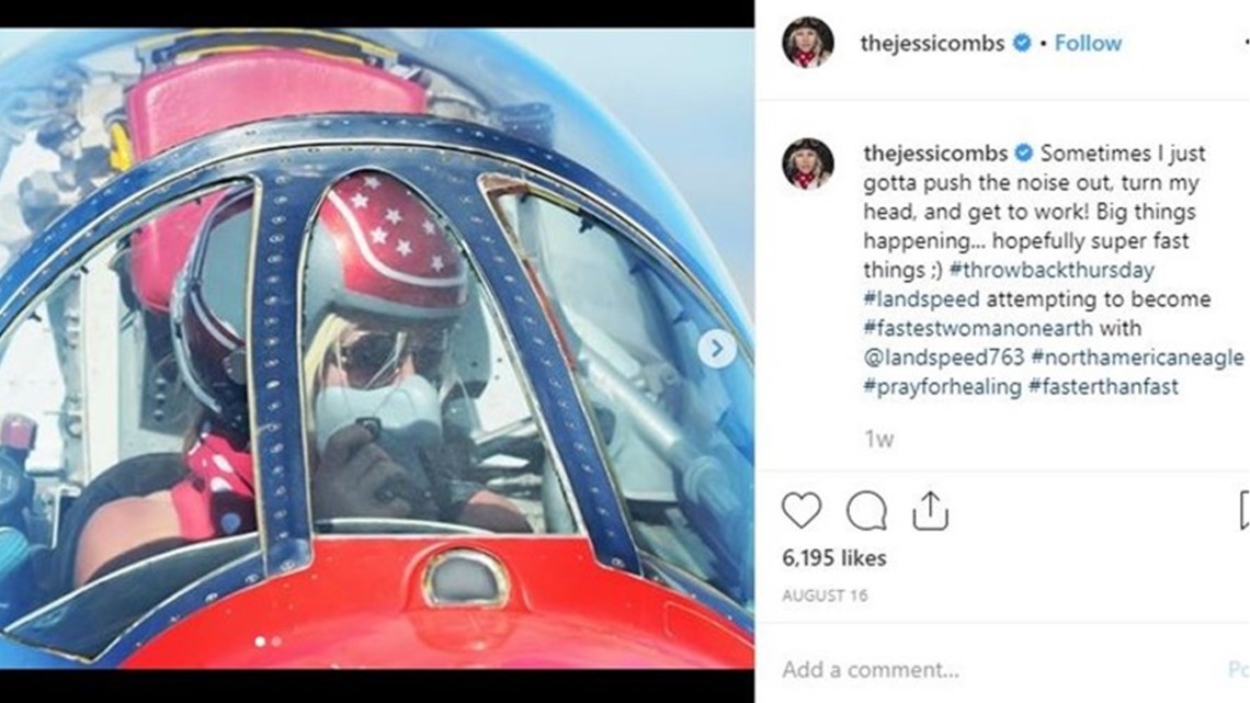 Jessi Combs, 'fastest woman on four wheels,' dies in crash trying to ...