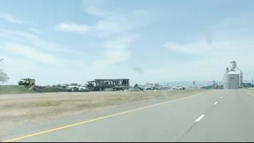 Two fatal crashes shut down I-84 near Bliss | ktvb.com