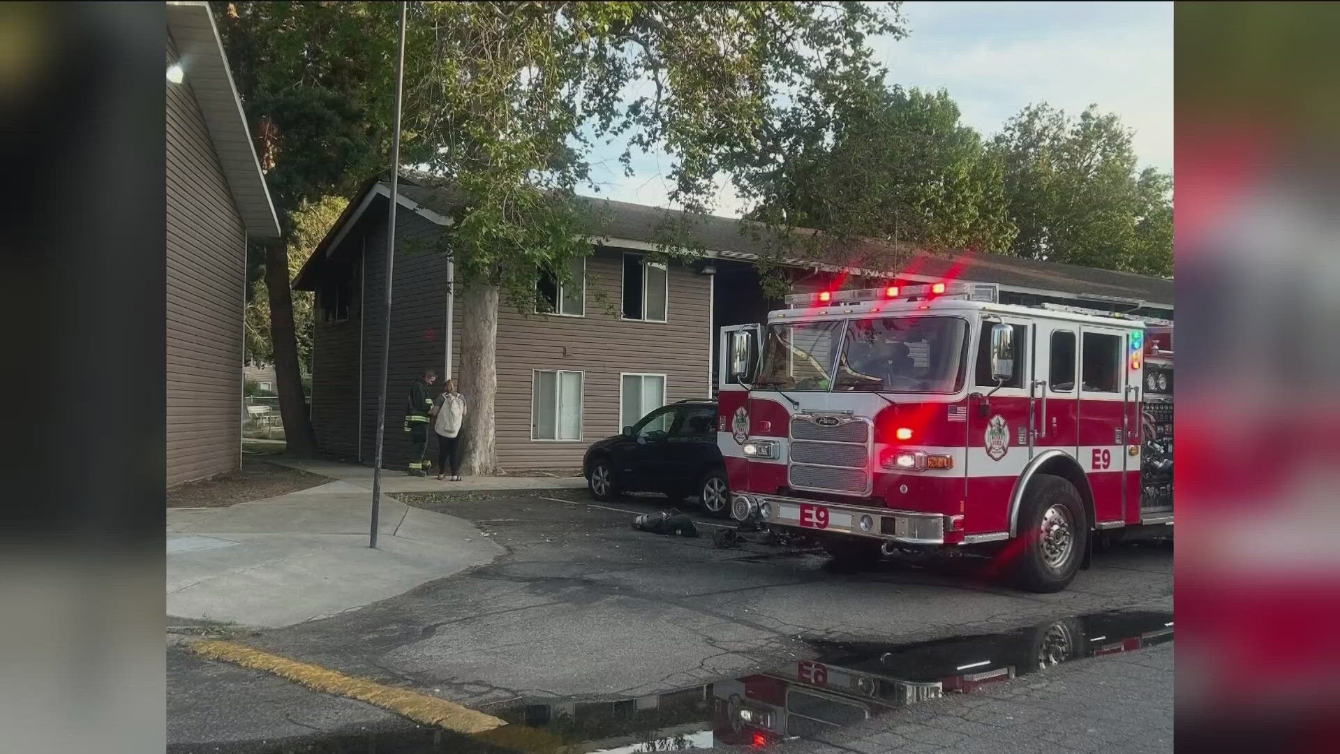 Boise firefighters contain second-story apartment fire | ktvb.com