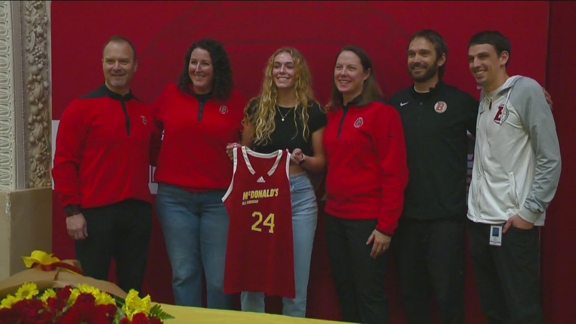 Boise's Avery Howell presented jersey for McDonald's All American Game ...