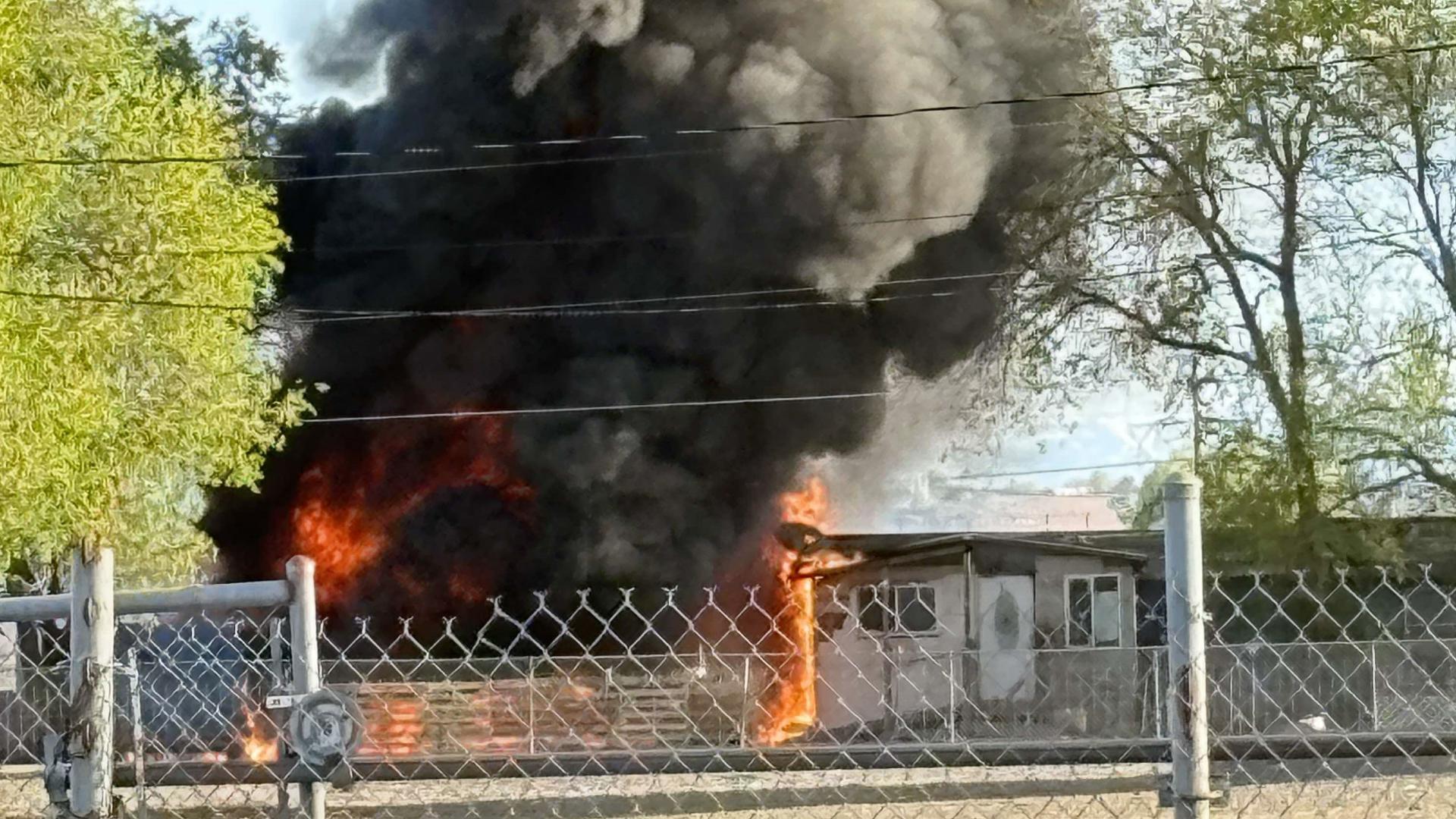 Fire in Ontario encampment leaves 1 dead | ktvb.com