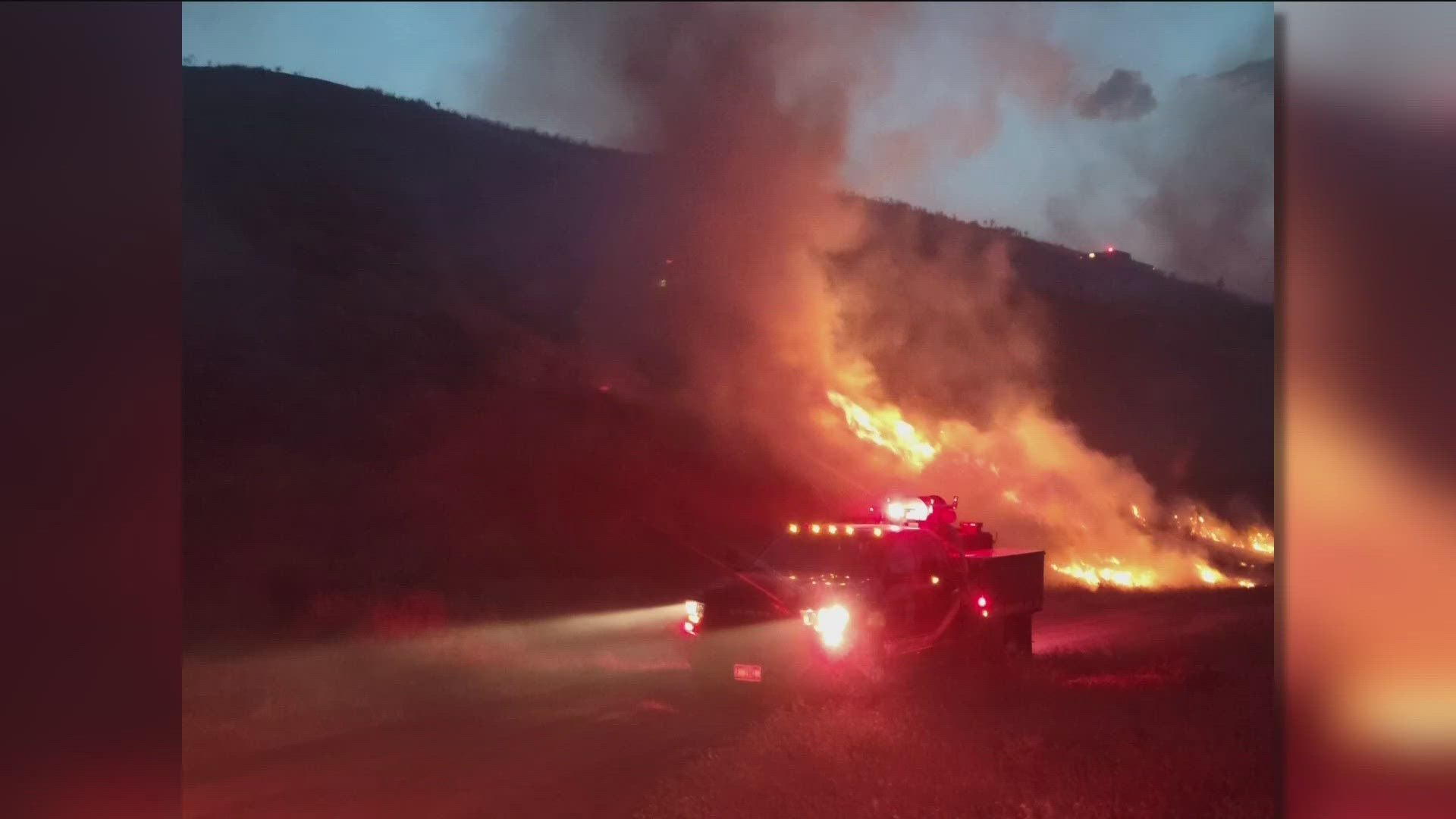 Hatwai Fire burns 250 acres near Lewiston | ktvb.com