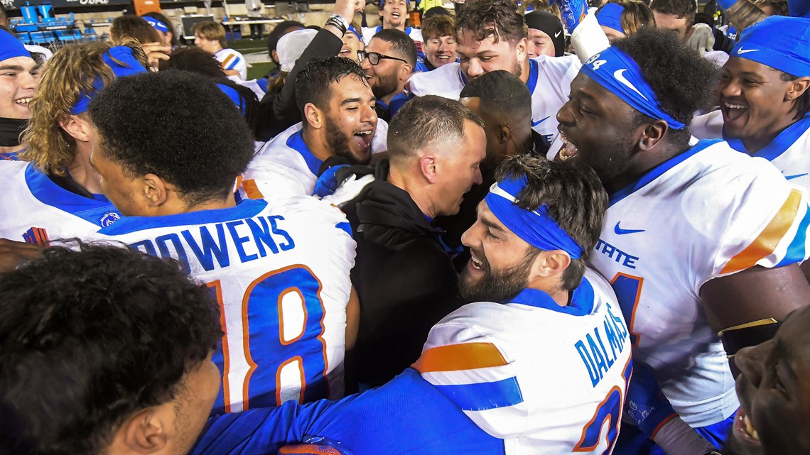 Boise State dominates Utah State 45-10 in Danielson's debut | ktvb.com