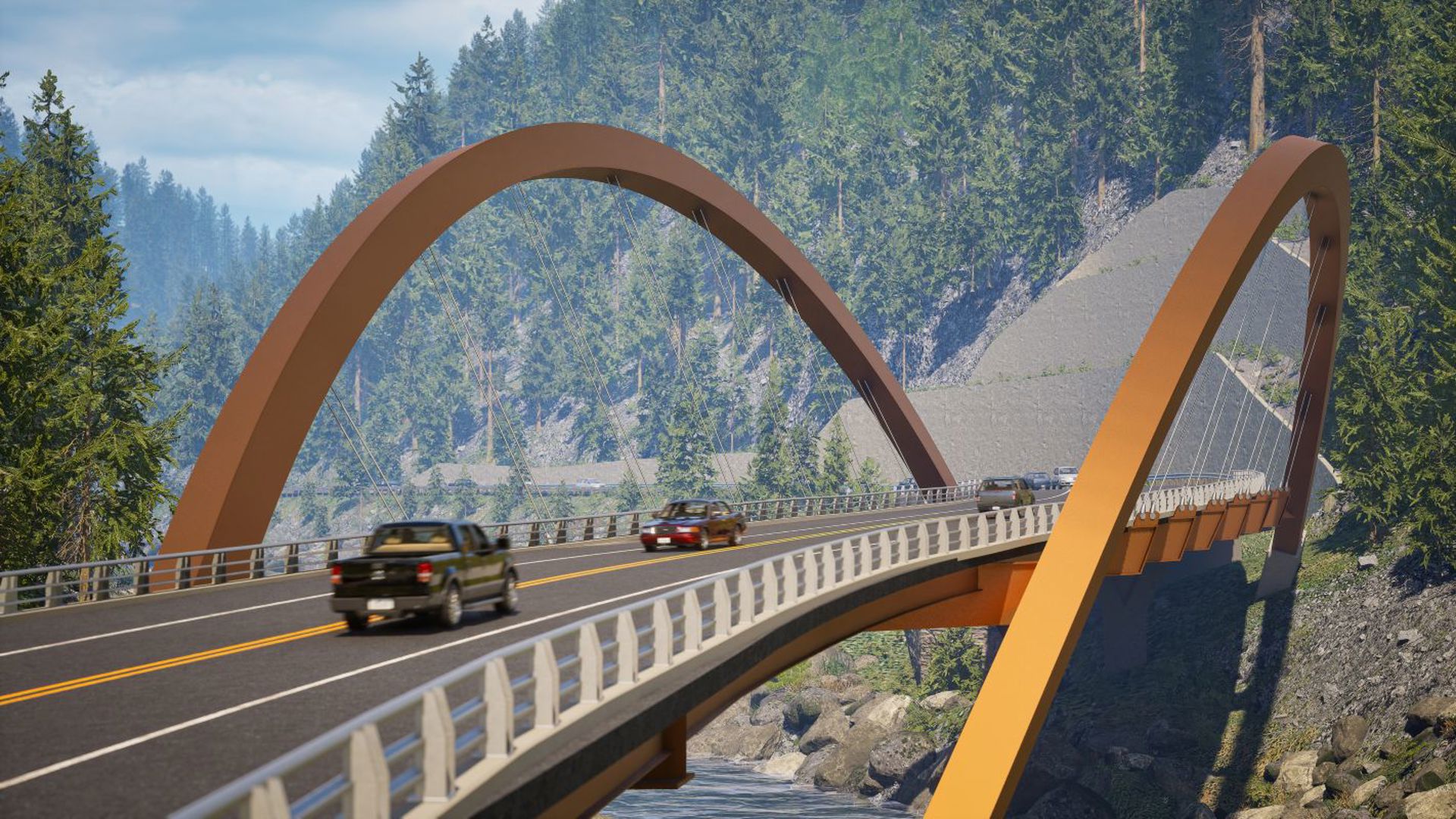 Idaho Transportation Department unveils $65M Rainbow Bridge design ...