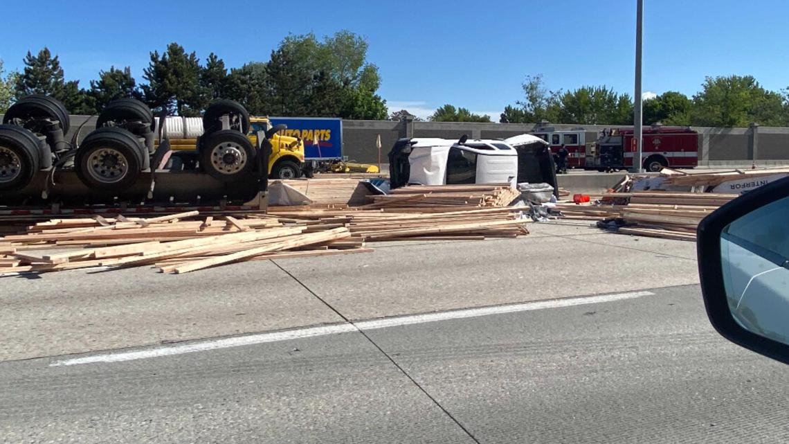Police: 9 vehicles were involved in I-84 crash in Boise | ktvb.com