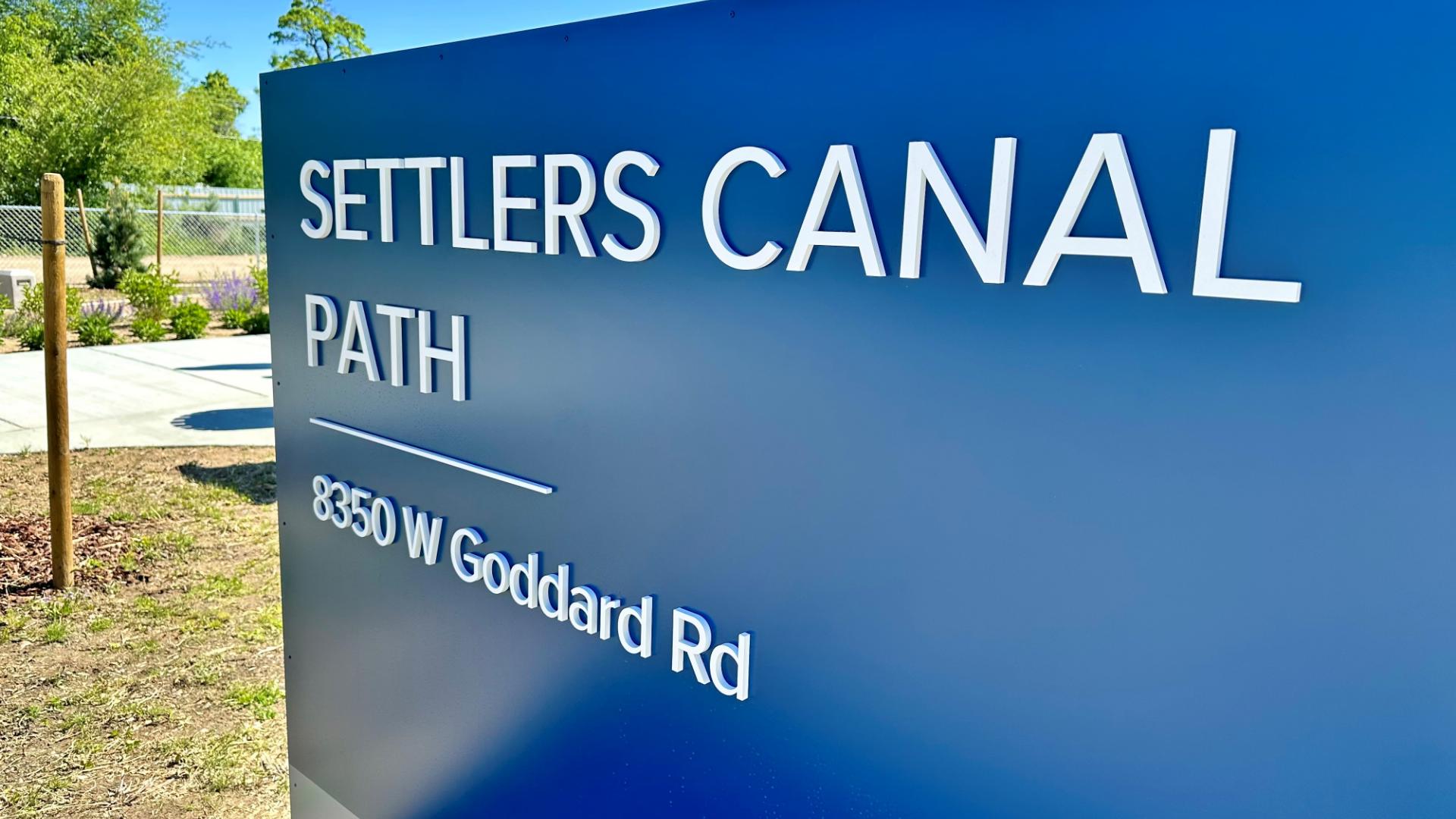 Boise opens Settlers Canal Path park for easy access to nature | ktvb.com