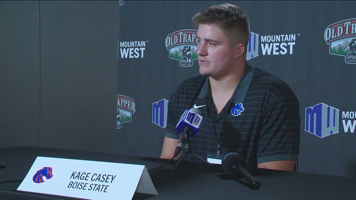 Kage Casey on returning to Boise State as NFL Draft hype grows | ktvb.com