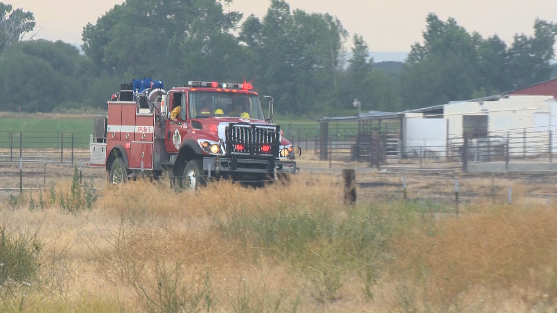 Grass fire burns north of Middleton, Star | ktvb.com