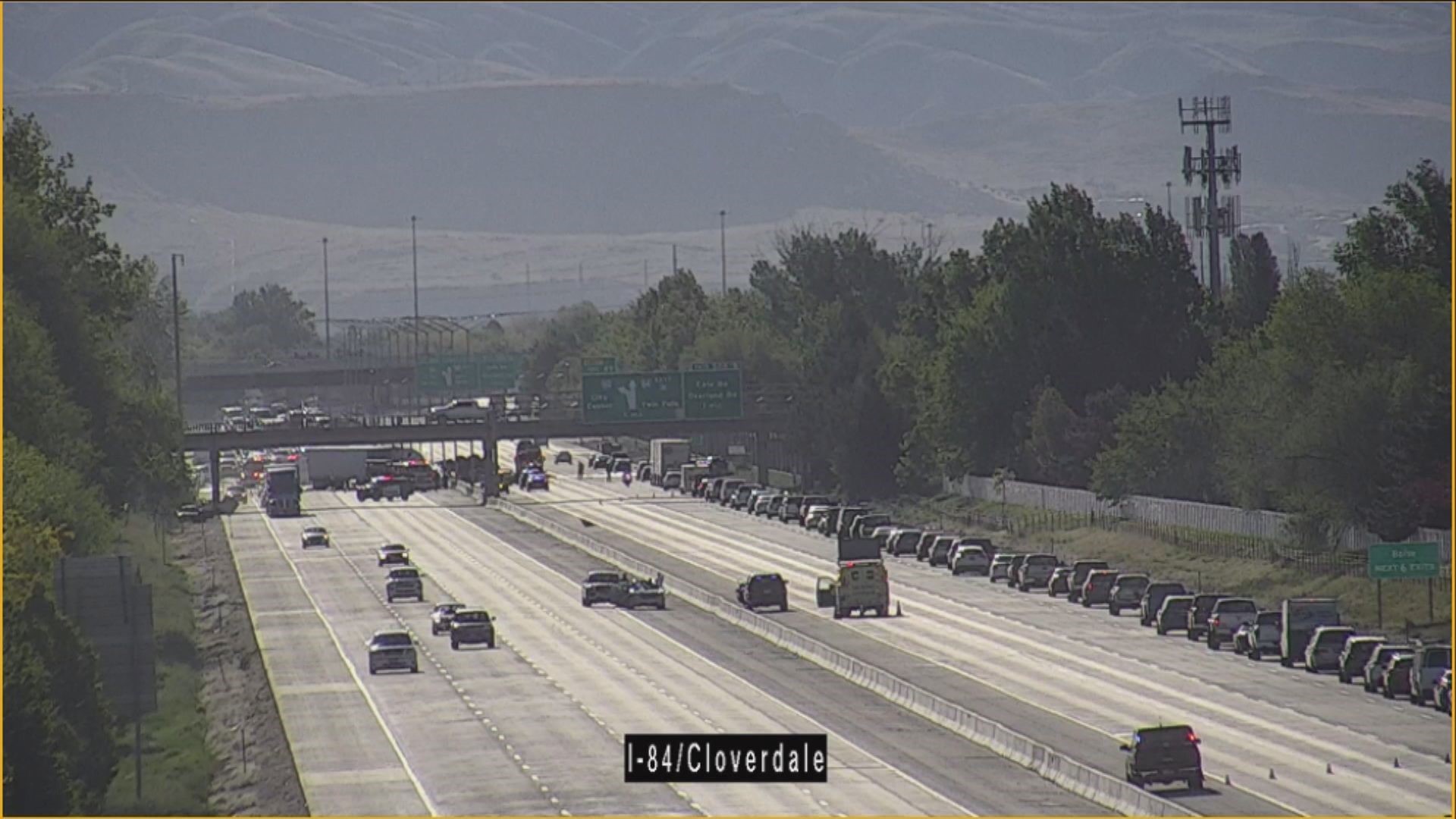 Police: 9 vehicles were involved in I-84 crash in Boise | ktvb.com