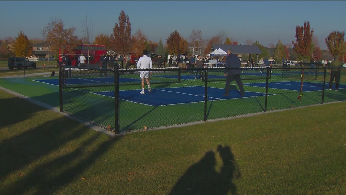 Pickleball courts open at Kleiner Park in Meridian | ktvb.com