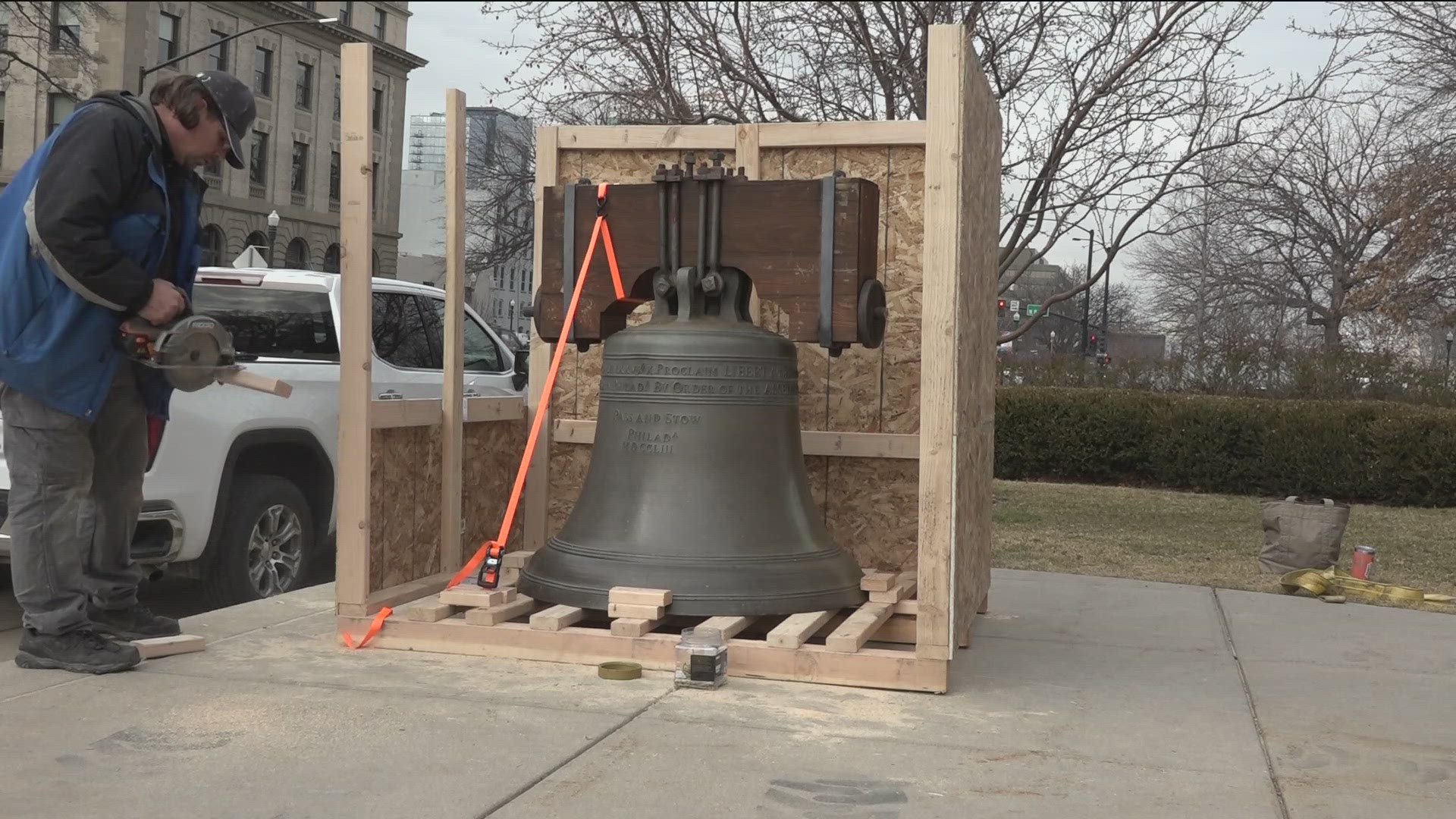 Idaho's Liberty Bell removed for repairs | ktvb.com