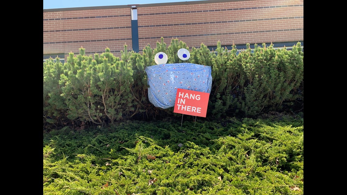 Cynthia Mann Elementary School signs of encouragement | ktvb.com