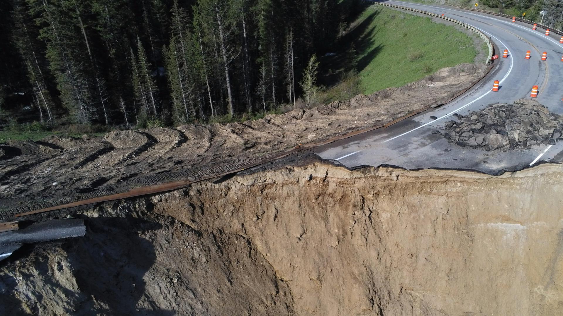 Wyoming to reopen critical highway three weeks after landslide | ktvb.com