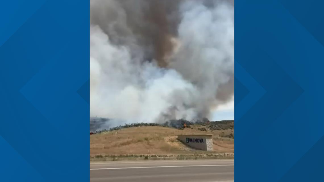 Crews contained a brush fire | ktvb.com