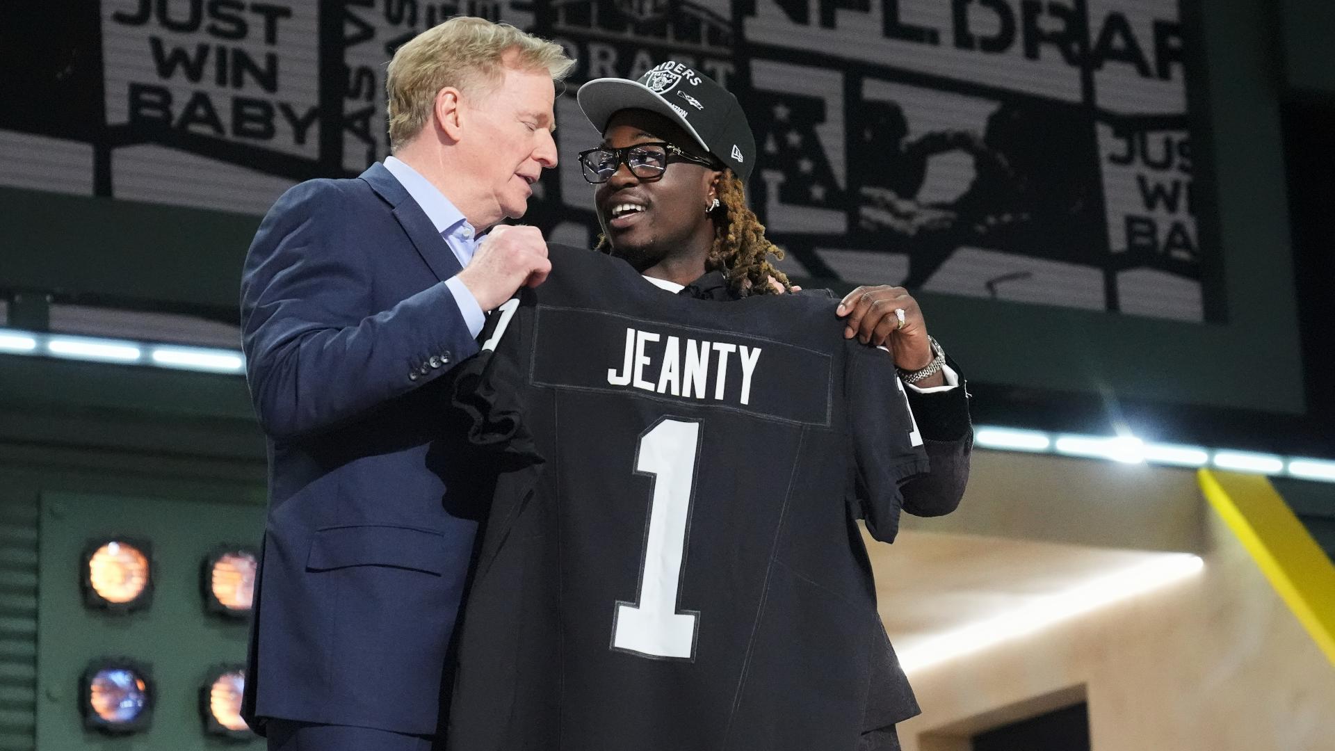 Las Vegas Raiders select Ashton Jeanty with No. 6 pick in NFL Draft | ktvb.com