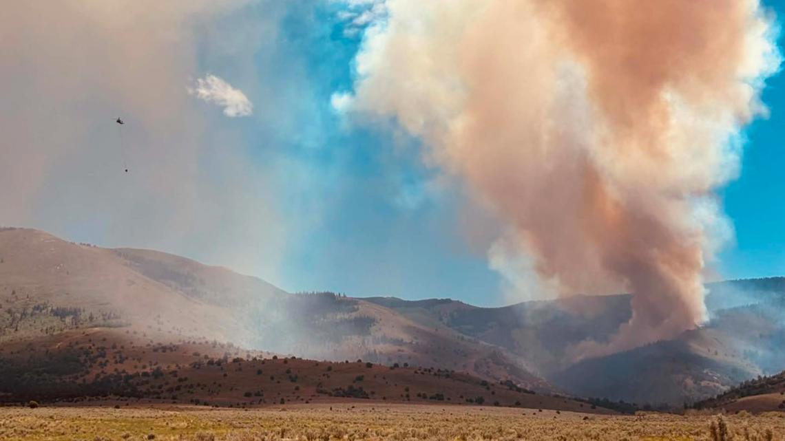 Crews continue to battle Summit Creek Fire in Sawtooth National Forest ...