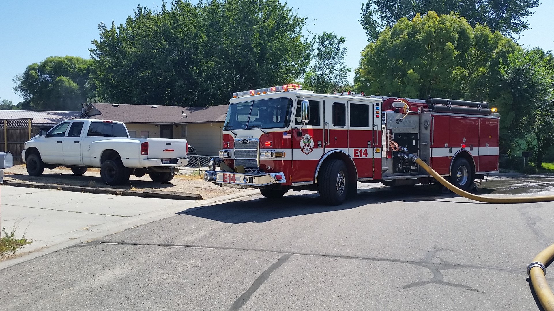 Firefighters respond to Meridian outbuilding fire | ktvb.com