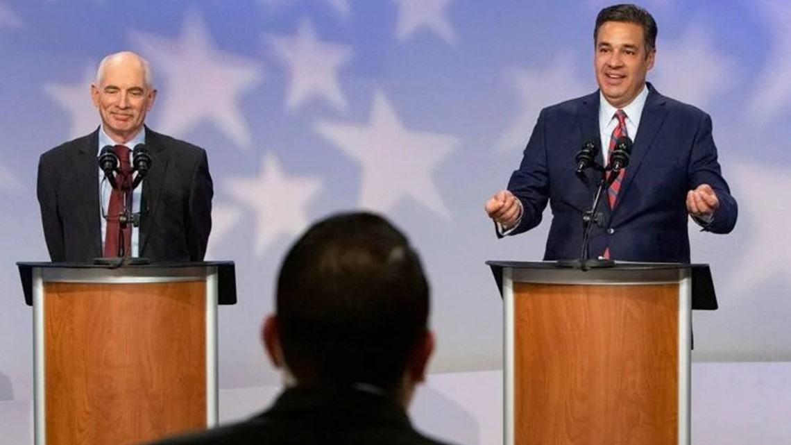 Arkoosh, Labrador clash in debate for Idaho Attorney General | ktvb.com