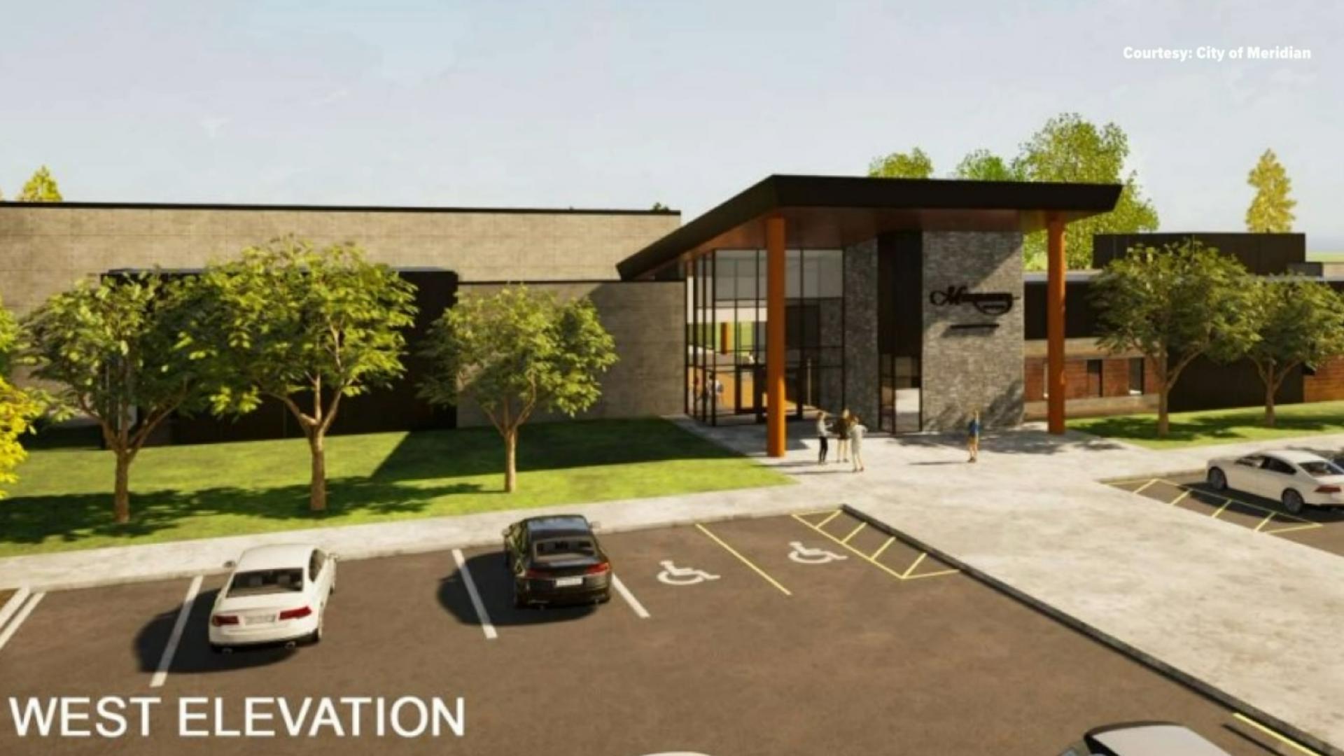 Designs detail plans for the new Meridian Community Center, Settlers ...