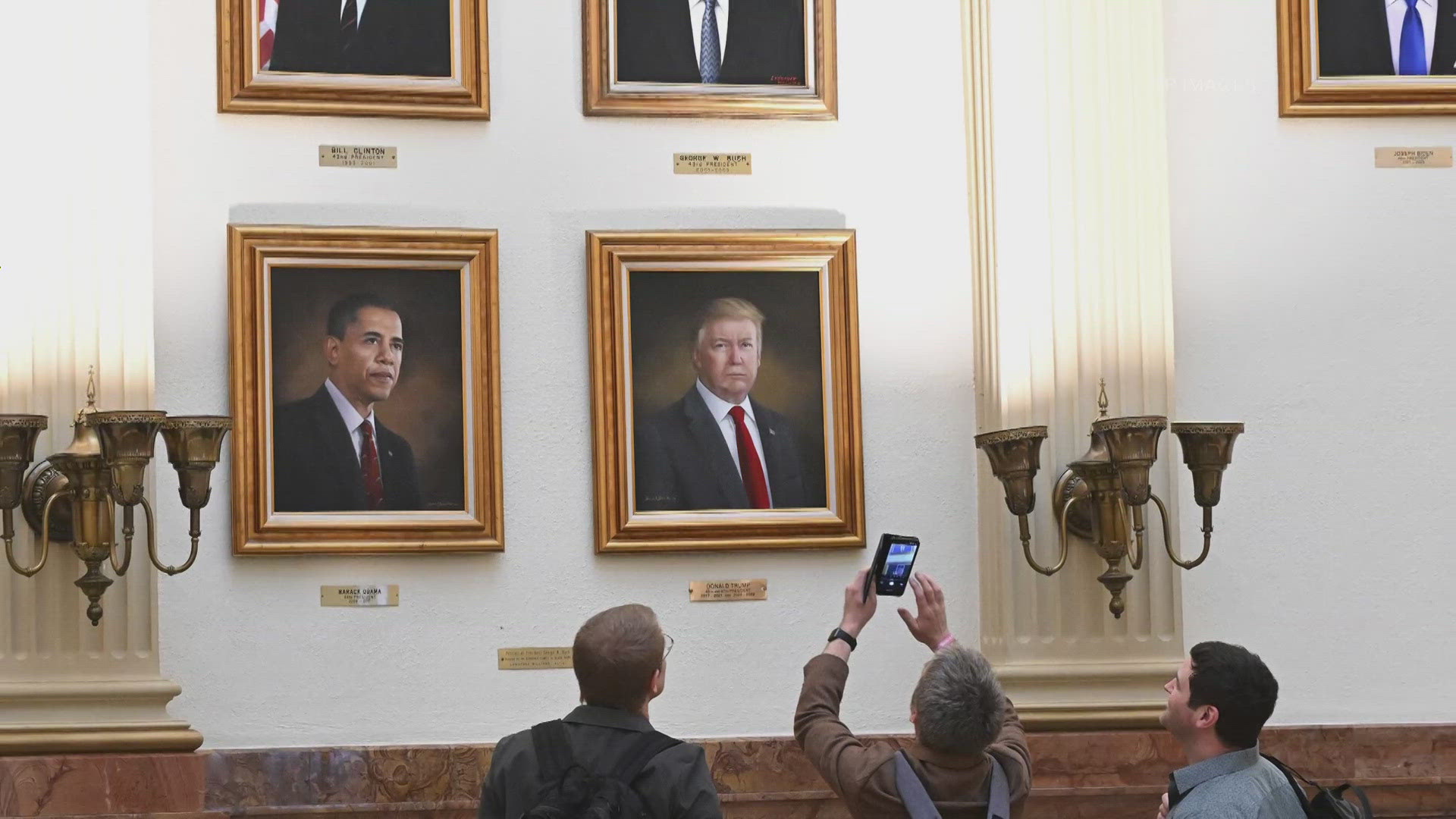 Artist defends Trump's Colorado Captiol portrait amid criticism | ktvb.com