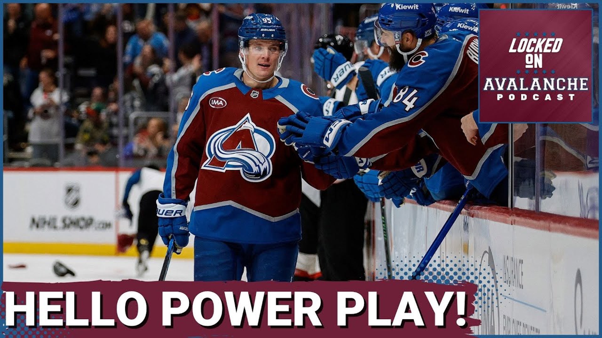Avalanche Hang 8 on the Devils. Power Play Wakes Up. Olofsson Goes Off ...