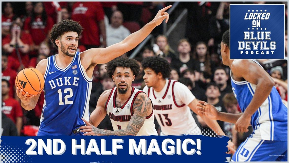 COMEBACK: Duke’s Stunning Second Half SURGE Over Louisville – Caleb ...