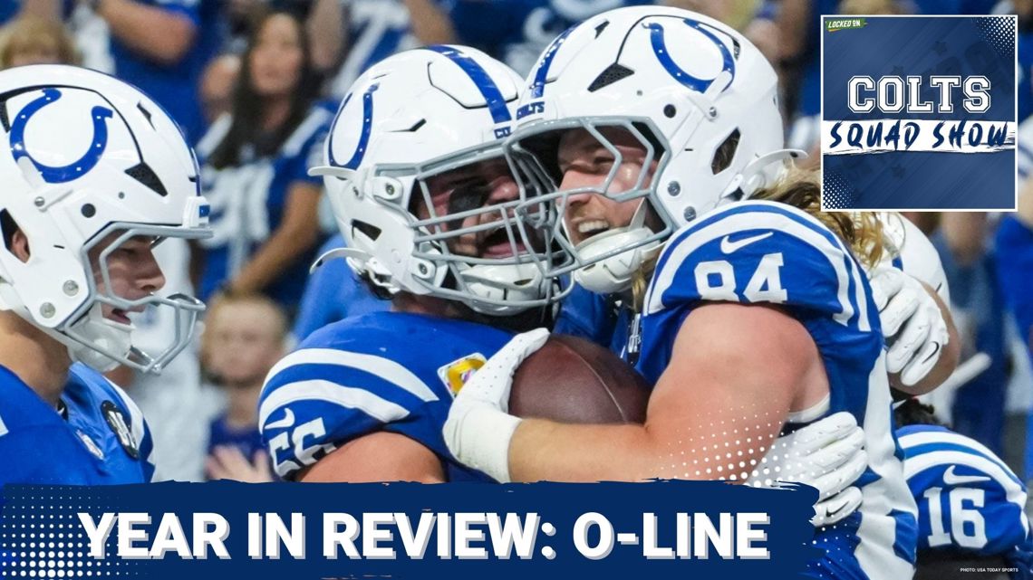 COLTS SQUAD SHOW: OPTIMISM for Offensive Line | Reviewing O-Line ...