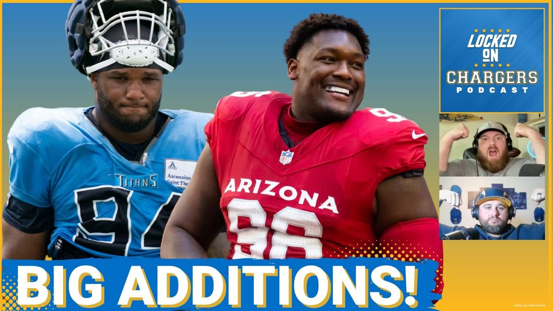 REACTION: Los Angeles Chargers Sign BIG DL Additions Da'Shawn Hand and ...
